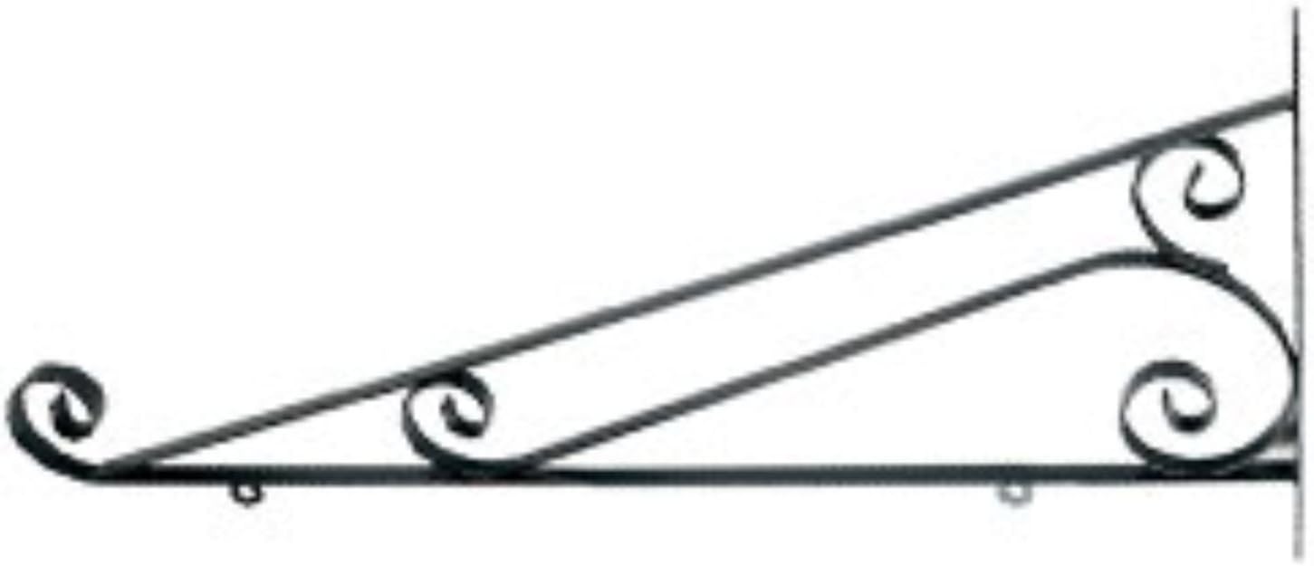 Amazon.com : 48" Standard Metal Sign Scroll Bracket : Office Products