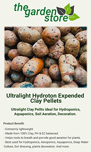 TheGardenStore : 10KG Ultralight Hydroton Expended Clay Pellets for ...