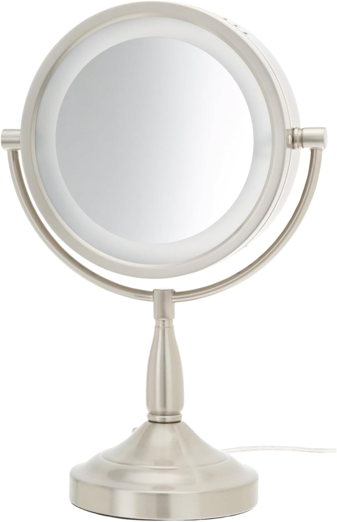 Amazon.com: Jerdon JP918NB 10X Magnified Swivel Tabletop Vanity Mirror ...