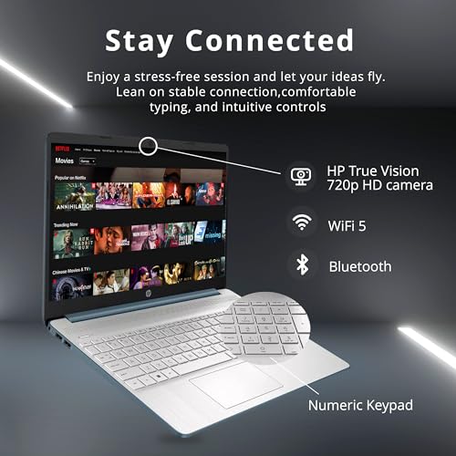 Snapklik.com : HP 15.6 HD Everyday Laptop, Intel Pentium Silver N5030 ...