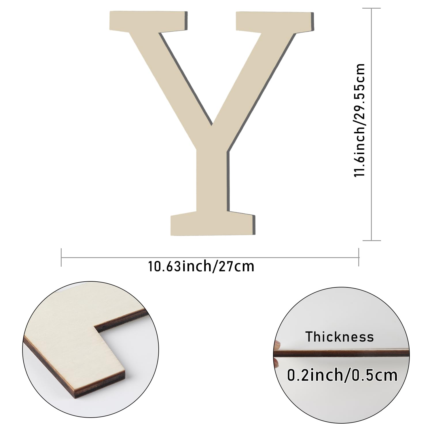 Snapklik.com : Wooden Letters For Wall Decor 12 Inch Large Wooden ...