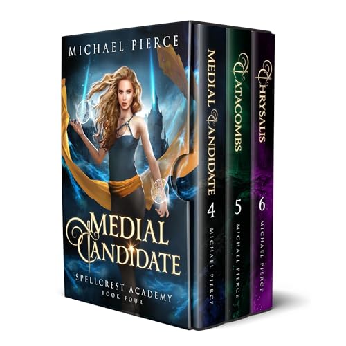 Amazon.com: Spellcrest Academy: Books 1 - 3 (Audible Audio Edition): Michael Pierce, ParousiaSix ...