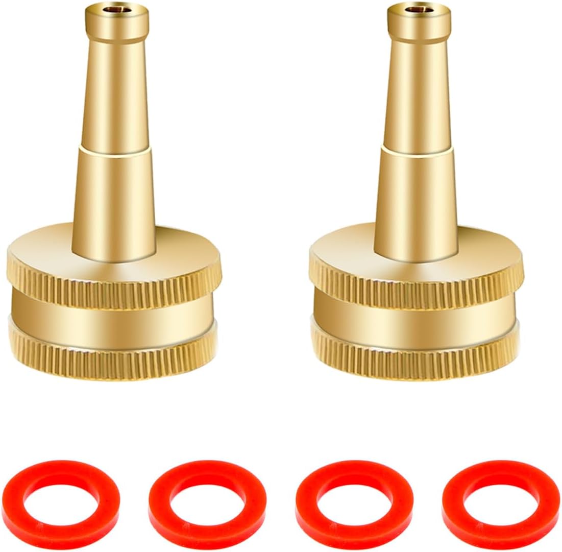Amazon.com : Water Jet Nozzle Solid Brass Sweeper Sprayer for Garden ...