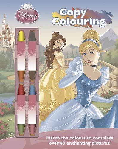 Disney Princess Copy Colouring: Walt Disney Company: 9781472307729 ...