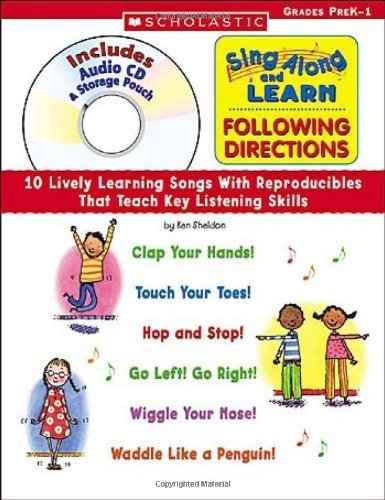 Sing Along and Learn: Following Directions: 10 Lively Learning Songs ...