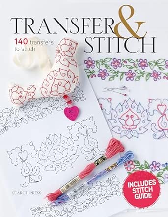 Transfer & Stitch: 140 transfers to stitch: Amazon.co.uk: Envoldsen ...