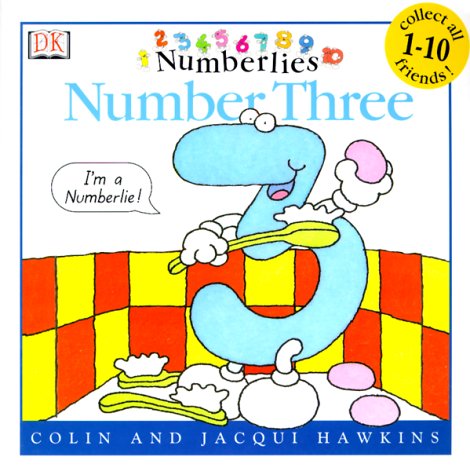 Amazon.com: Numberlies: Number Three: 9780789453242: Hawkins, Colin ...