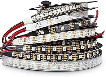 APA102 Smart led Pixel Strip Light 5m/lot;DC5V 30/60 LEDs/Pixels/m;Data ...
