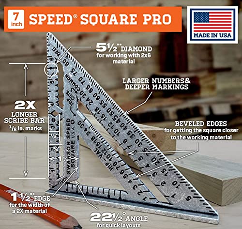 Swanson Speed Square Pro S0100-A Review » EngiMarket