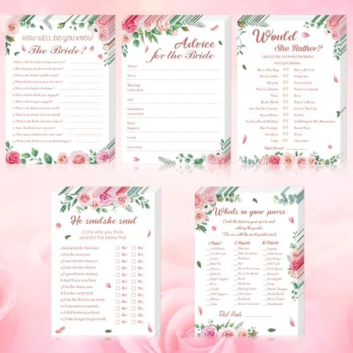 Lemicin Hen Party Games Cards - 50pcs Hen Do Games Classy for Hen Night ...