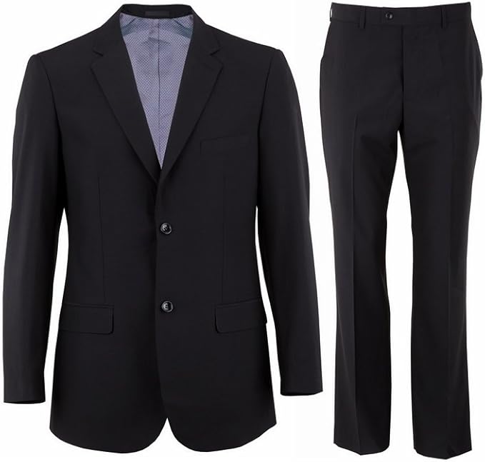 Ciro Citterio Vicenza 2 Piece Suit Black 38’Jacket 34x33 Trousers ...