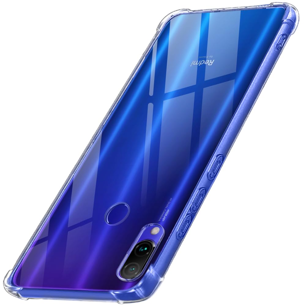 TheGiftKart Shockproof Clear Back Cover Case for Redmi Note 7 / 7S ...