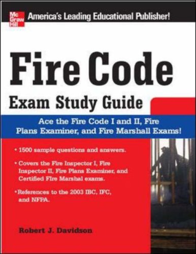 Study Guide (Fire Code Exam) : Davidson, Robert L.: Amazon.in: Books