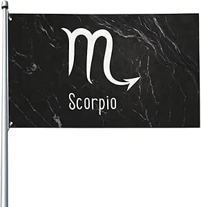 Amazon.com : Scorpio Sign Flag Outdoor Decorative Flag, For Yard ...
