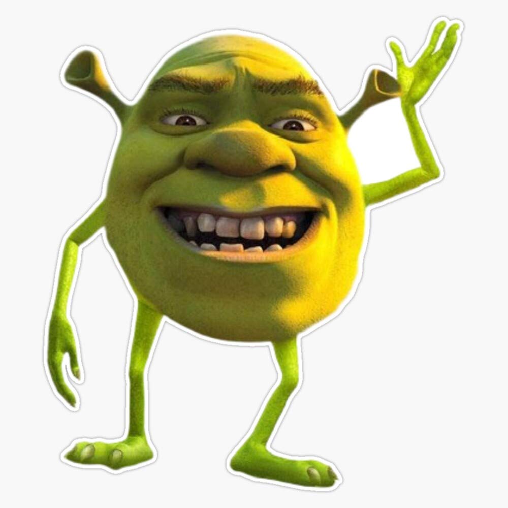 Amazon.com: Shronk Meme Sticker Vinyl Bumper Sticker Decal Waterproof 5 ...