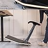 VIVO Ergonomic Leaning Perch Chair for Standing Desk, Portable Height ...