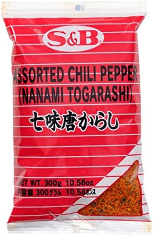 Shichimi Nanami Togarashi Chilli Powder with Seven Sharp Spices, 300g ...