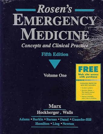 Rosen's Emergency Medicine, Book & CD-ROM Package: Concepts and ...