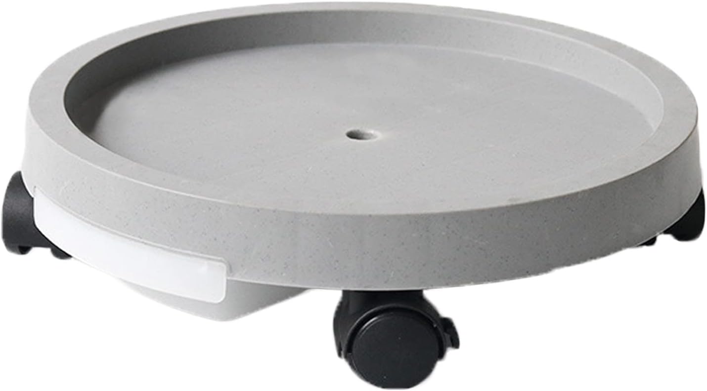 Amazon.com: auons Plant Stand with Wheels, Rolling Plant Caddy Plant ...