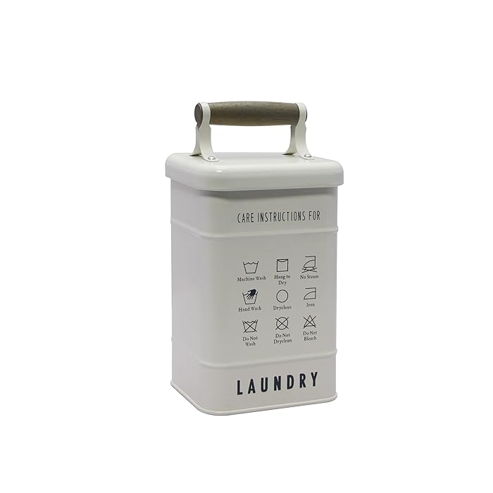 Buy Generic BHG Farmhouse Style Decor Laundry Detergent Holder Canister ...