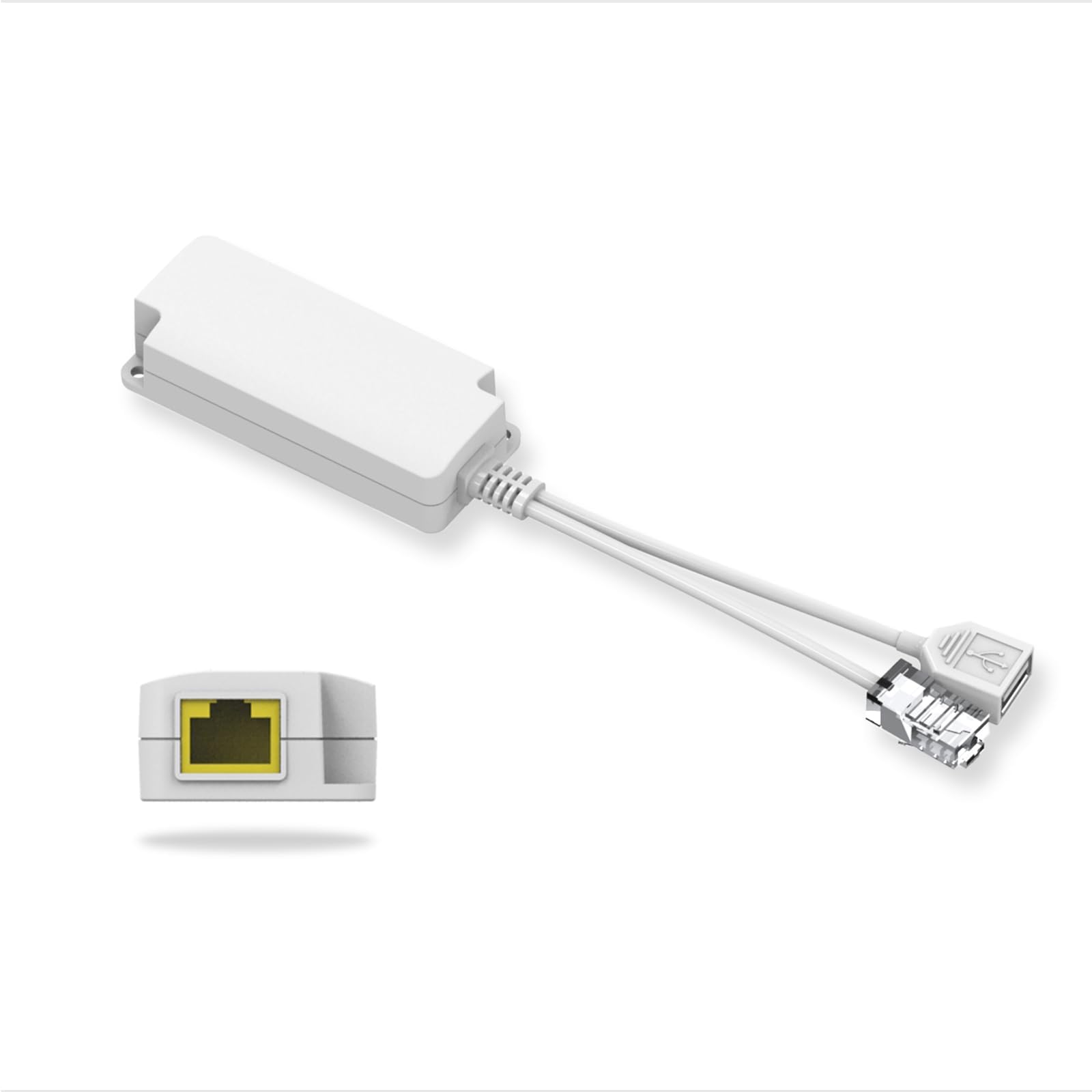 Amazon.com: PoE Splitter 5V2.5A PoE to USB Type A Female Port, IEEE 802 ...