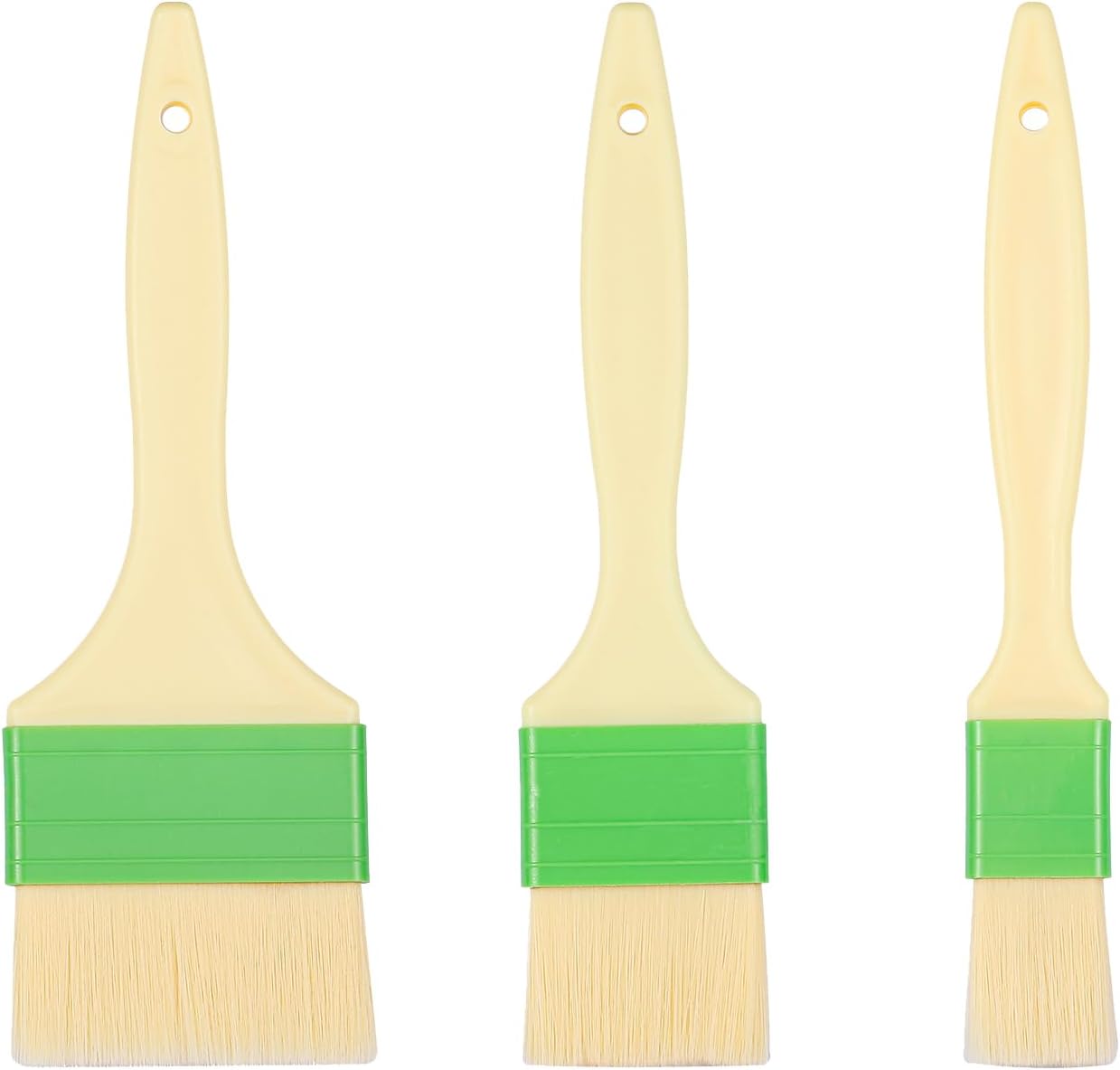 Amazon.com: Hometeq 2 Pack - Nylon Bristle Pastry Brush for Basting ...