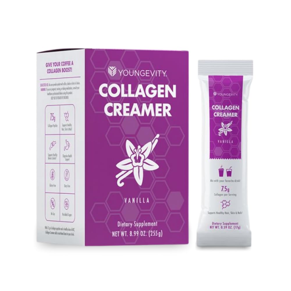 Amazon.com: Youngevity Collagen Creamer (15 stick packs) : Grocery ...