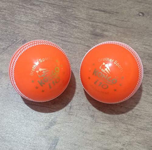 Kongo i10 Soft Cricket Ball - PVC - Low Bounce - 120gms Each Ball in ...