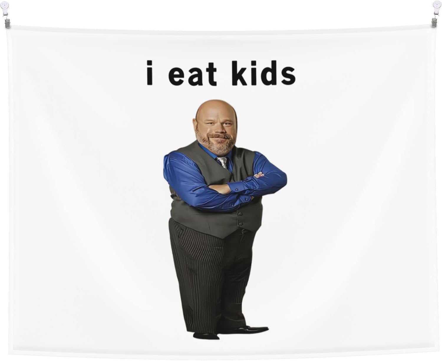 I Eat Kids Bertram Tapestry for Bedroom, College Dorm or Living Room ...