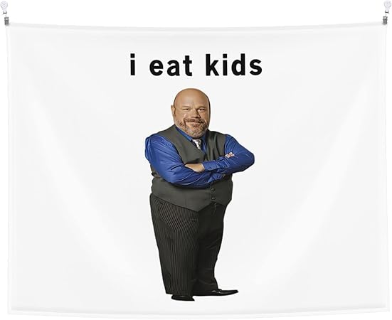 I Eat Kids Bertram Tapestry for Bedroom, College Dorm or Living Room ...