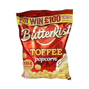Amazon.com: Butterkist - Toffee Popcorn - 200g