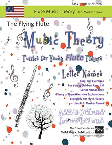 Amazon.com: The Flying Flute Music Theory Puzzles for Young Flute ...