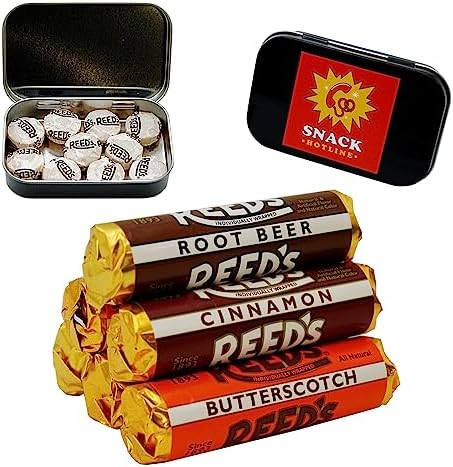 Amazon.com : Reed's Candy 3 Flavor Variety Pack - 6 Rolls of Hard Candy ...