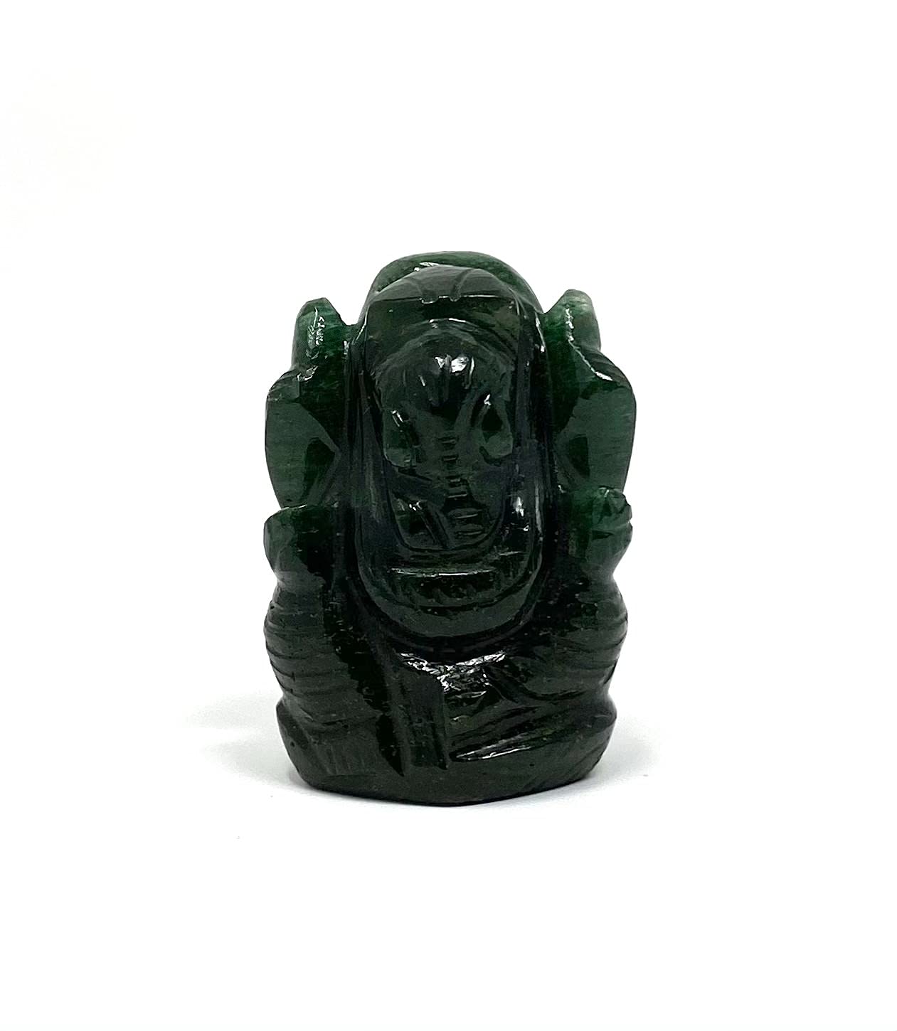 Buy MAHANT JI 100% Natural Margaj Stone Ganesh/Emerald Stone Lord ...