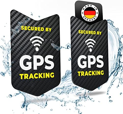 tagplus® Premium GPS Tracker Bicycle Sticker [Pack of 2] with Bomb ...