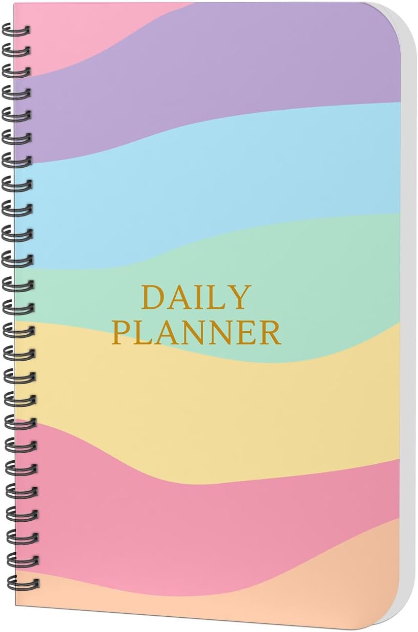 AccuPrints Daily Planner Undated, Schedule Your Day, Manage to-do List ...
