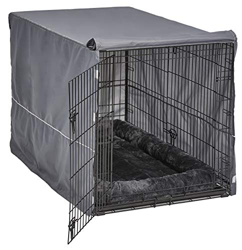 Snapklik.com : New World Double Door Dog Crate Kit Includes One Two ...