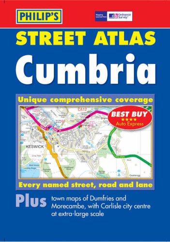 Philip's Street Atlas Cumbria: Amazon.co.uk: 9780540084982: Books