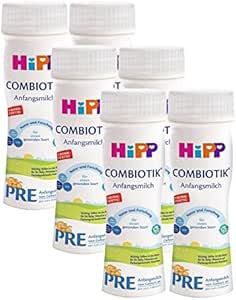 Hipp Combiotik PRE lait prêt à boire, 200ml, paquet de 12 (12 x 200ml ...