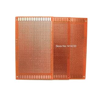 Connectors New 9x15 cm DIY Prototype Paper PCB Universal Board: Amazon ...