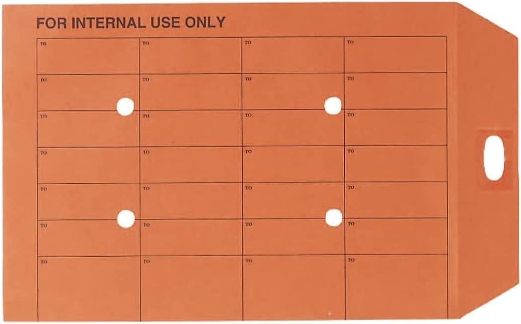 Q-Connect 250 Pack Orange C4 Internal Mail Envelope, 85gsm, Self-Seal ...