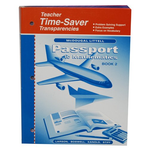 PASSPORT TO MATHEMATICS BOOK 2, ITEM BANK FOR COMPUTER TEST AND ...