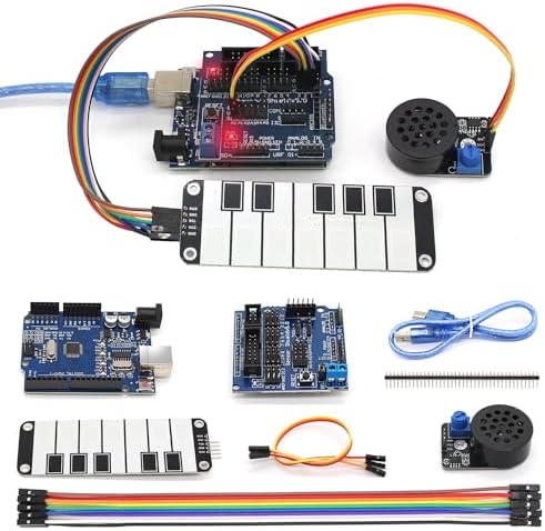 Touch Board Piano Module Project, UNO R3 Basic Starter Kit with ...