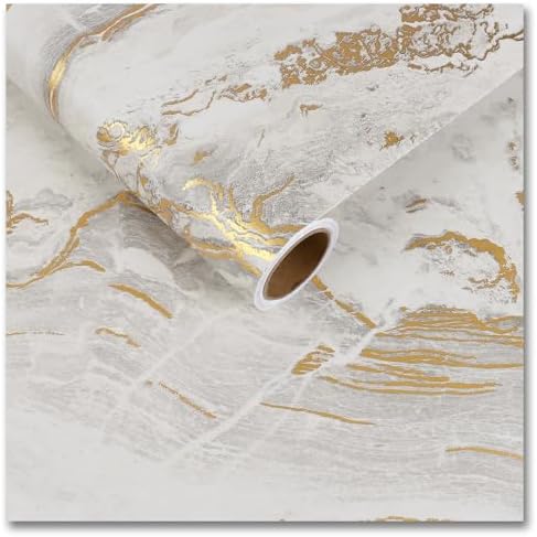 VistaPalette 18"x236" Ivory Glittery Mosaic Modern Peel and Stick Self ...