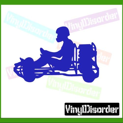 Amazon.com: Go Kart Wall Decal - Vinyl Decal - Car Decal - AL 001 ...