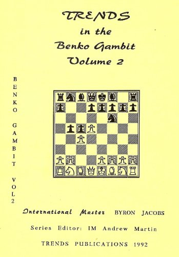 Trends In The Benko Gambit Vol. 2: Jacobs, Byron: 9781871541809: Amazon ...