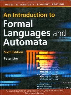 An Introduction to Formal Languages and Automata 4th Edition [Paperback ...