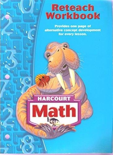 Harcourt Math Reteach Workbook Teachers Edition Grade 4: Harcourt ...