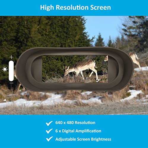 Snapklik.com : Q30 Night Vision Goggles, Large Aperture F/15 Objective ...