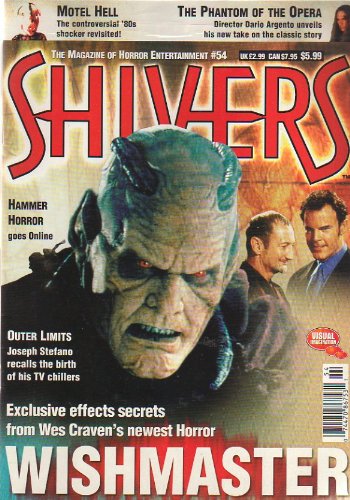 Shivers # 54 The Magazine of Horror Entertainment - Wishmaster: David ...